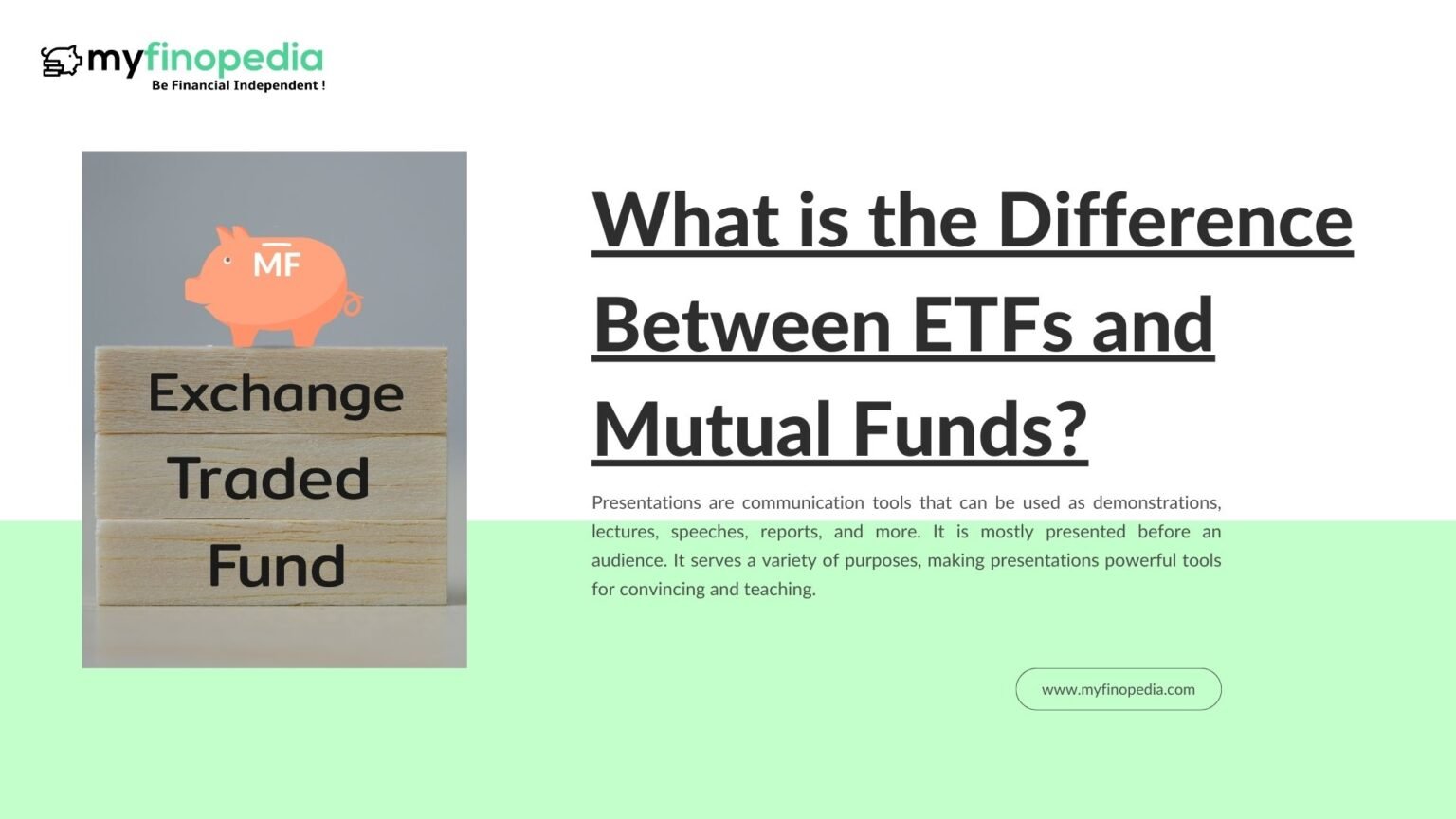 What is the Difference Between ETFs and Mutual Funds?